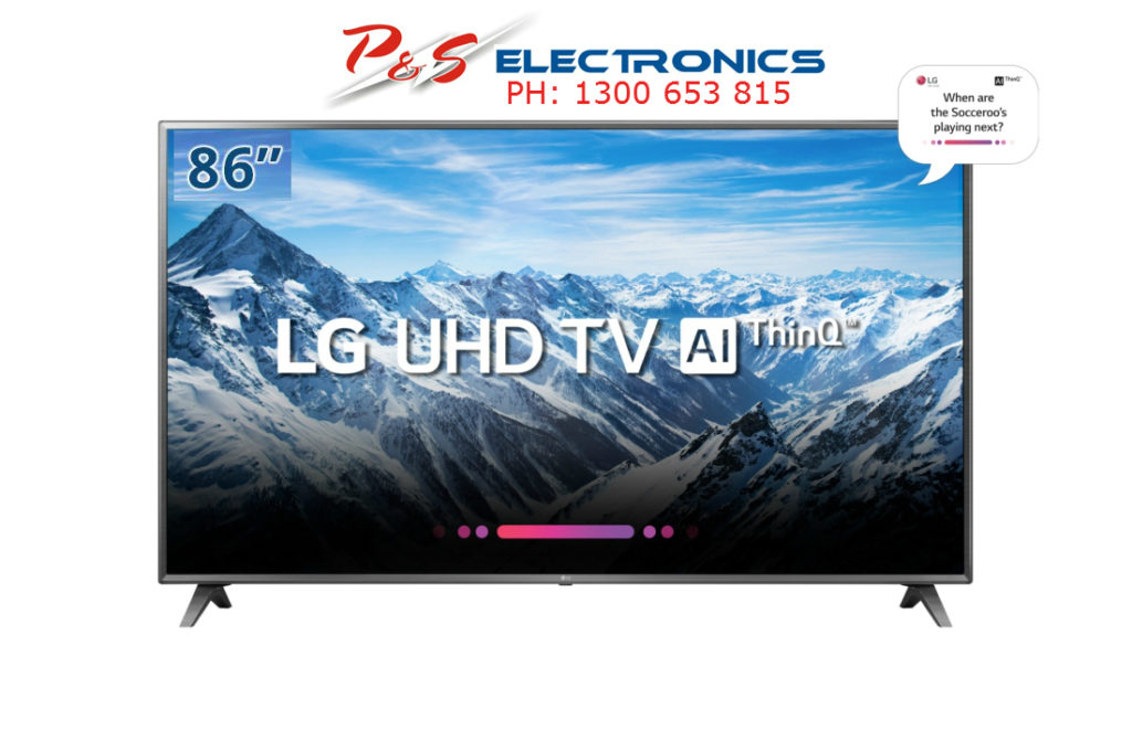 LG 86 inch 218cm Smart 4K UHD LED LCD TV 86UK6500PTB