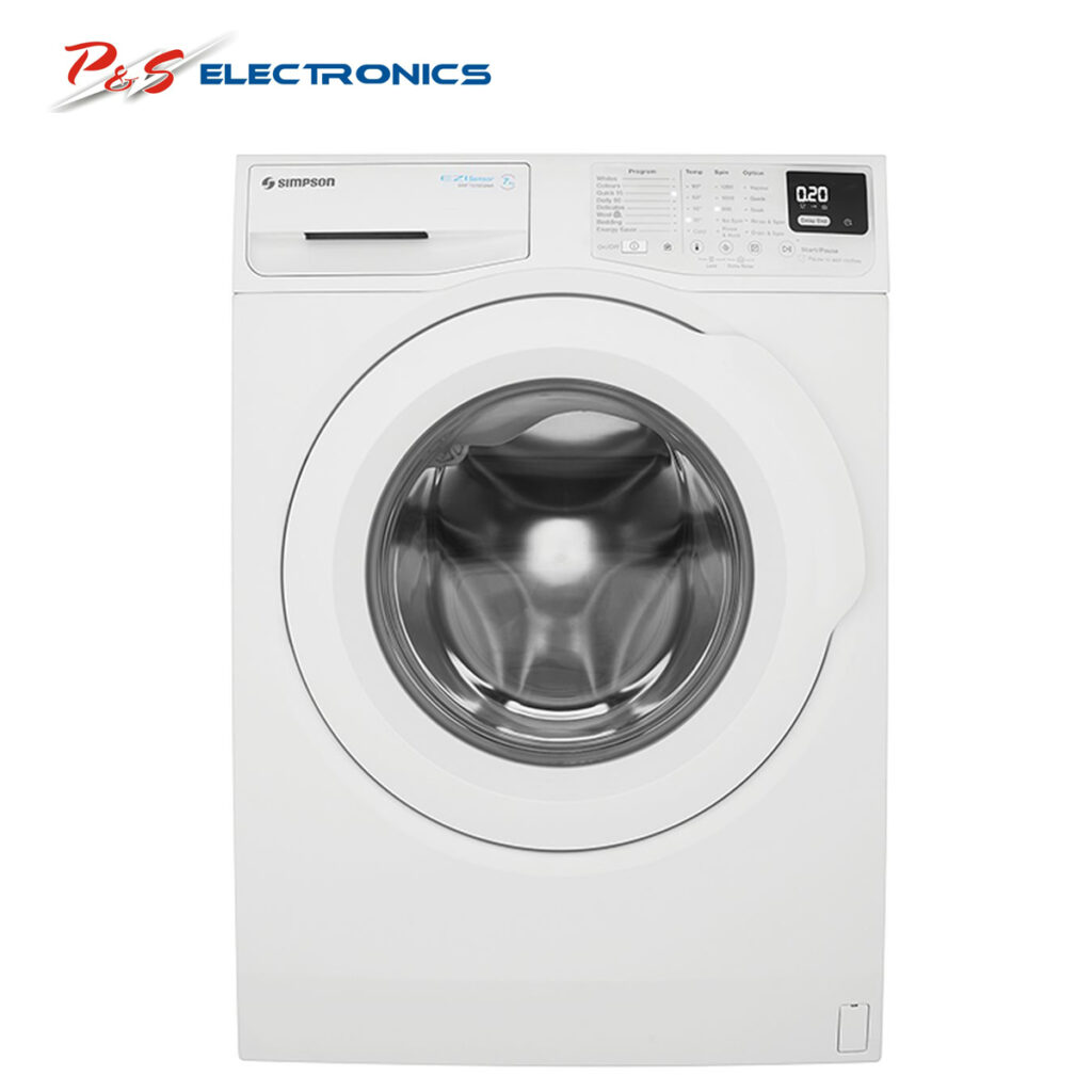 Simpson 7kg Front Load Washing Machine SWF7025EQWA