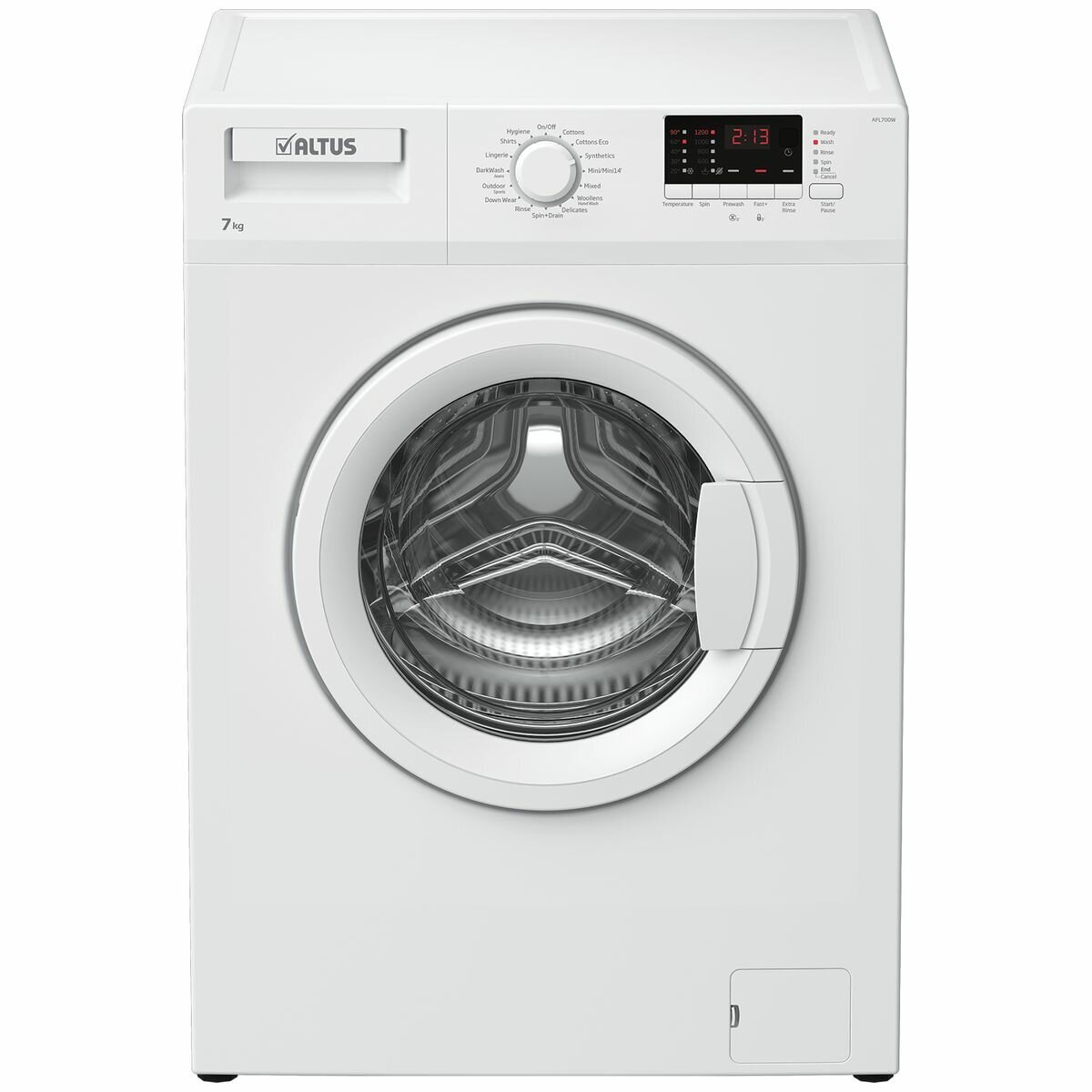 Altus 7kg Front Load Washing Machine AFL700W - Carton Damage - P and S ...